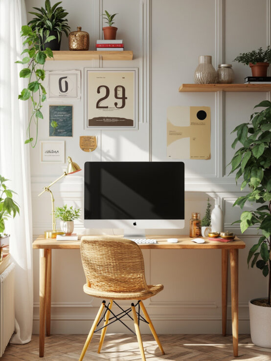 9 Genius Contemporary Elegance Vintage Charm Sustainable Design Minimalist Workspace Hacks Going ...